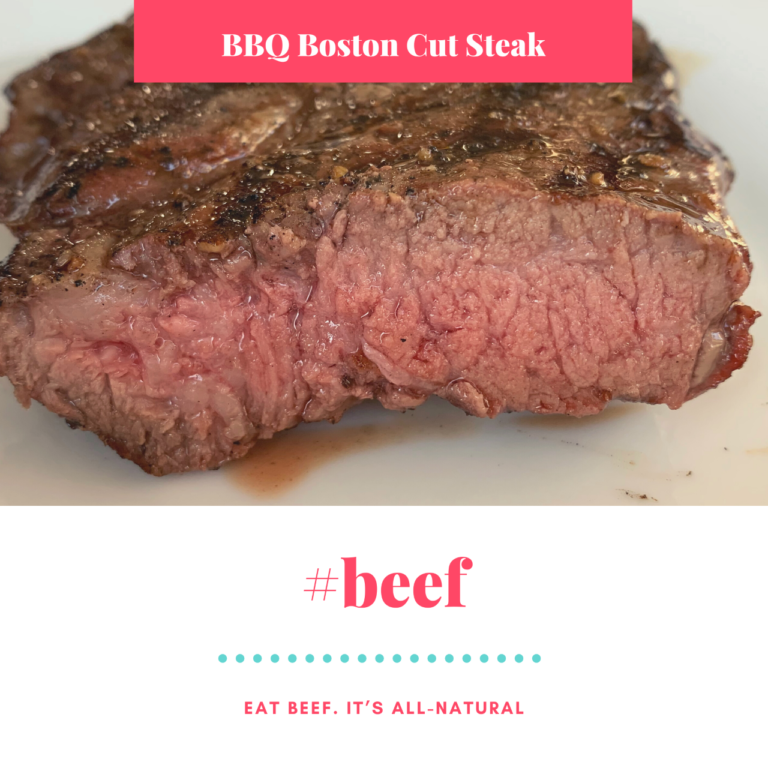 How to BBQ a Boston Cut Steak Recipe Use 4 Ingredients to both Awe ...